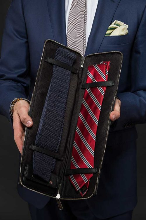 How To Pack Your Ties for Travel | He Spoke Style
