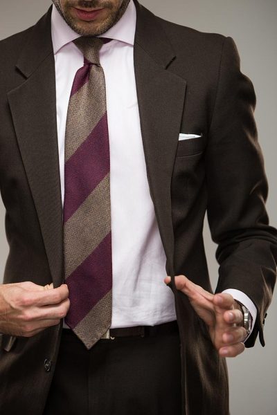 How To Button a Suit - Two Button Double-Breasted Suit - He Spoke Style