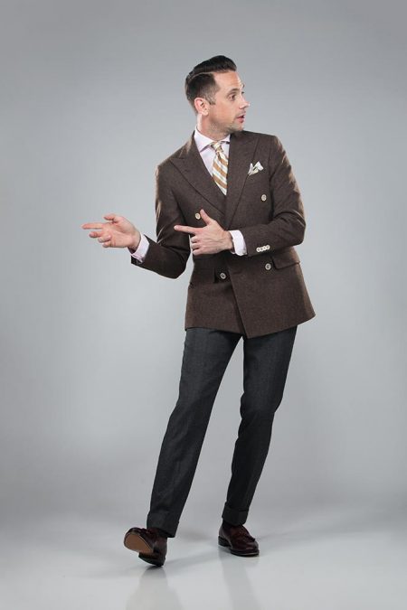 How To Wear a Cutaway Collar Dress Shirt - He Spoke Style