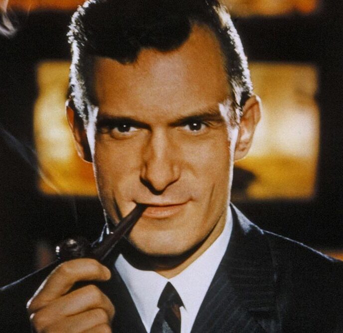 Young Hugh Hefner