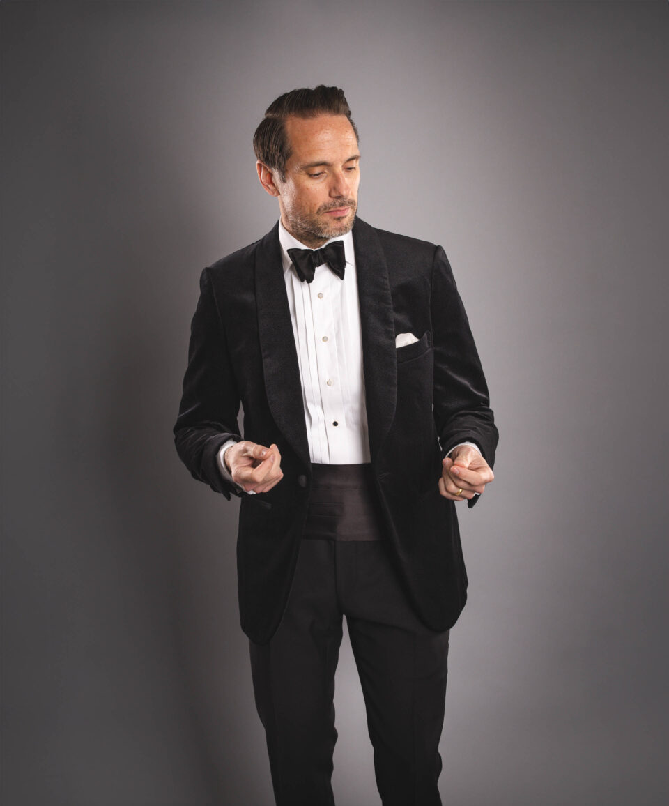 Black Textured Velvet Shawl Collar Dinner Jacket | Custom-Tailored