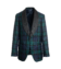 Blackwatch Plaid Shawl Collar Dinner Jacket | Custom-Tailored