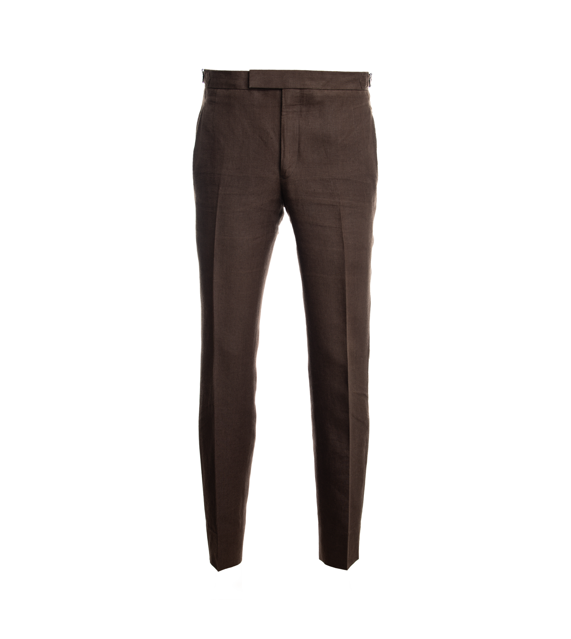 Chocolate Brown Linen Suit | Custom-Tailored Elegance