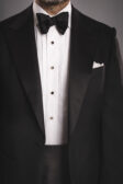 Classic Black Tuxedo | Custom-Tailored Elegance
