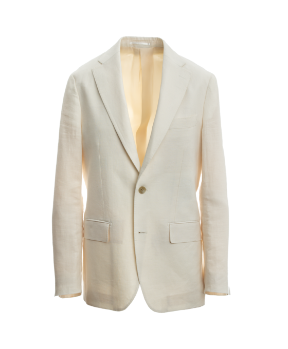 Cream Linen Suit For Men: Elegant Summer Style | He Spoke Style