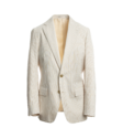 Tan Cotton Seersucker Suit | Custom-Tailored Elegance
