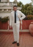 Cream Linen Suit | Custom-Tailored Elegance for Spring & Summer