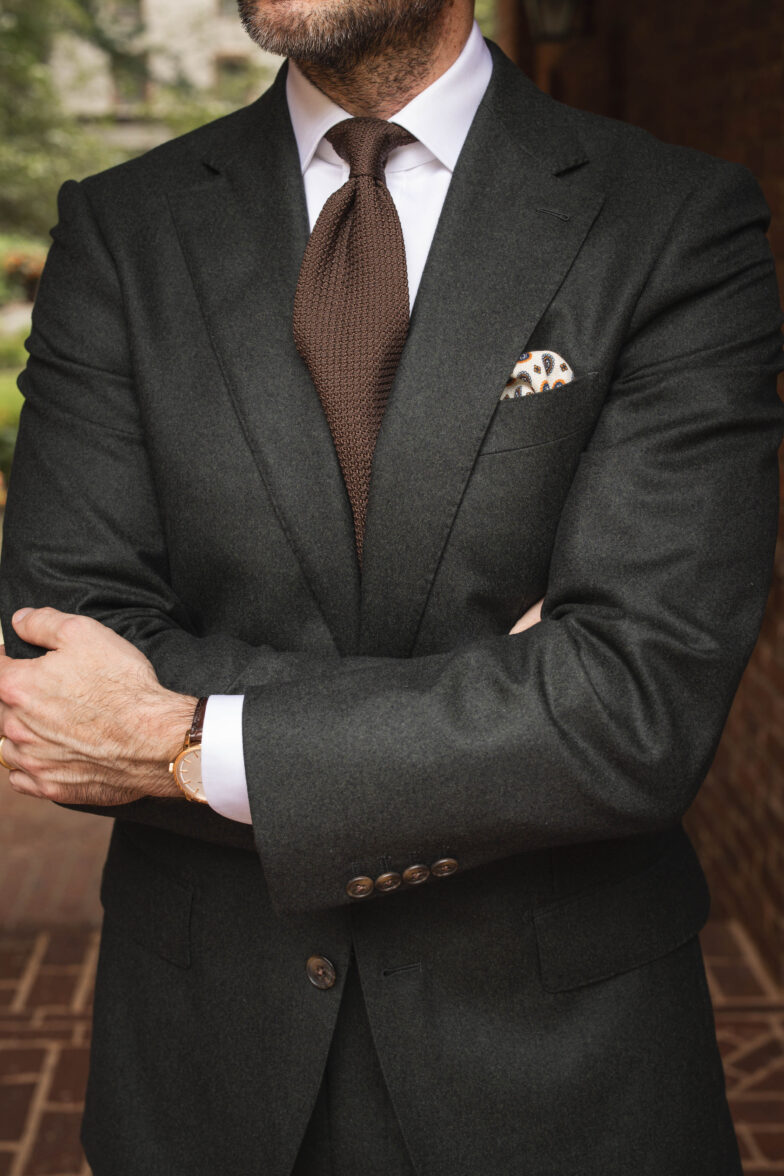 Flannel Green Suit: Five Ways to Style | He Spoke Style