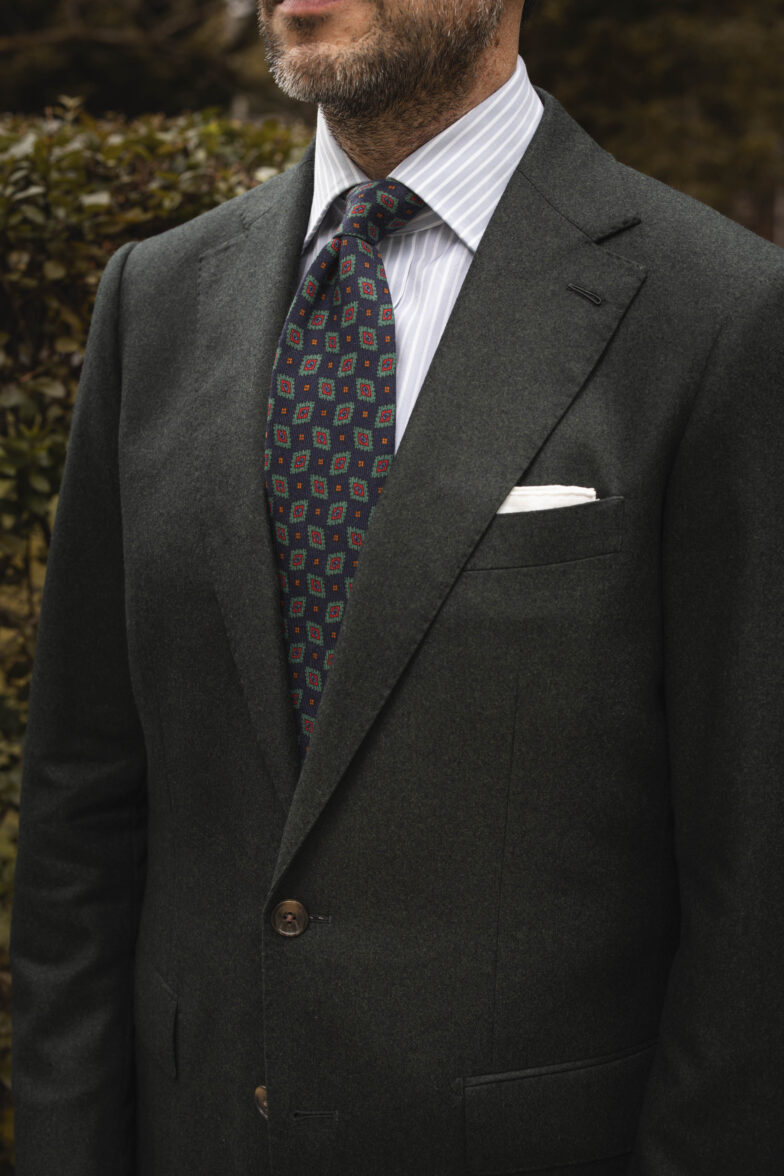 Flannel Green Suit: Five Ways to Style | He Spoke Style