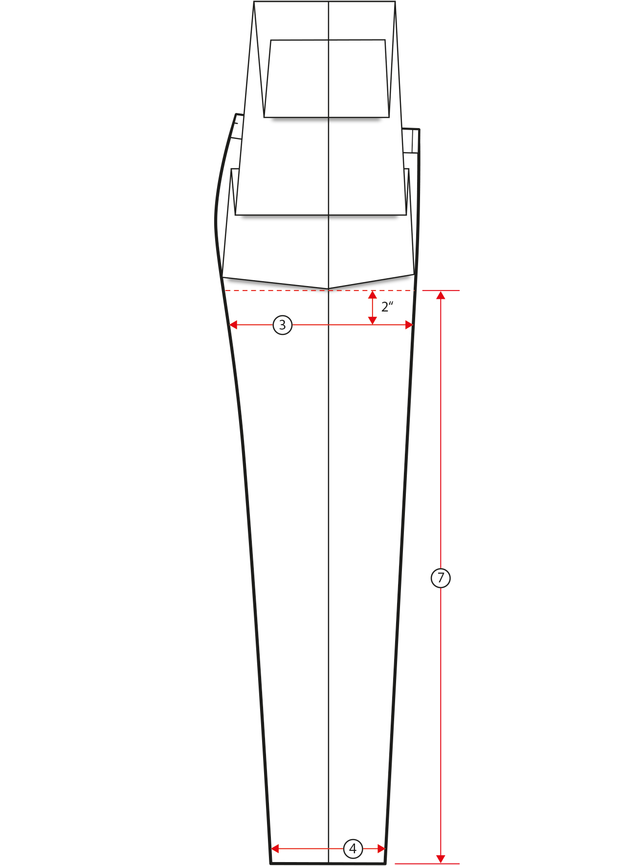 Pants Size Charts | He Spoke Style