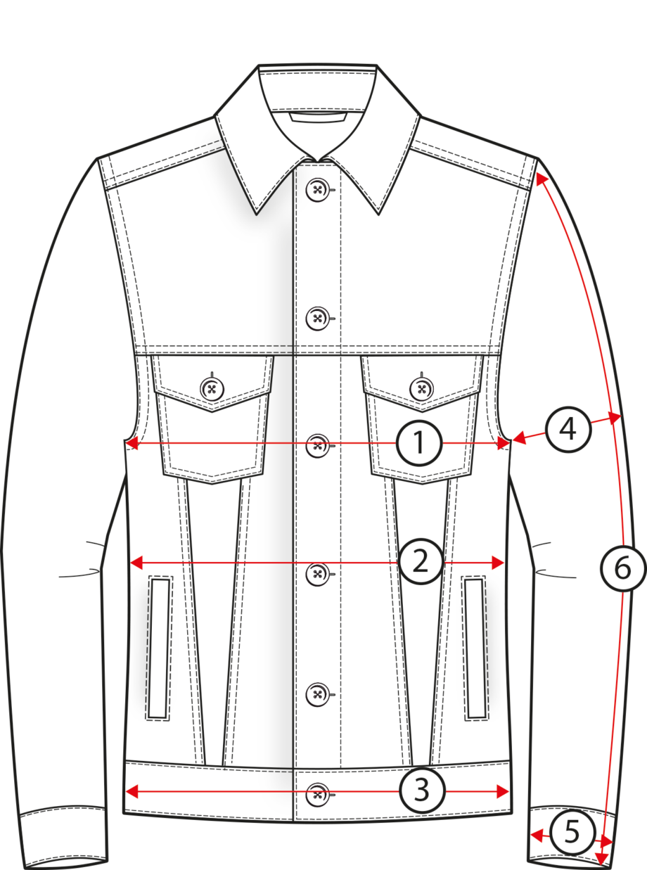 Outerwear Size Charts | He Spoke Style