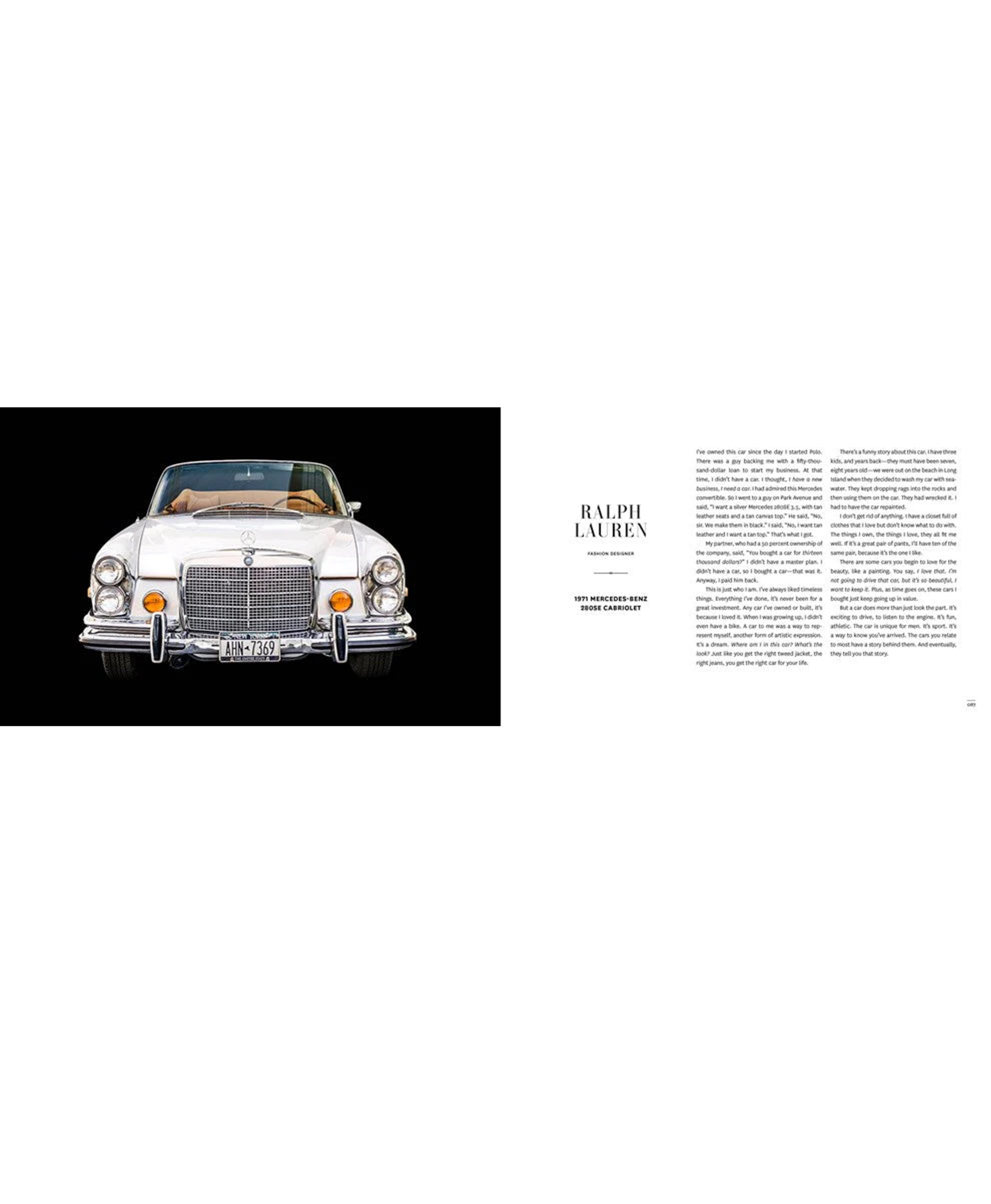 A Man & His Car | He Spoke Style
