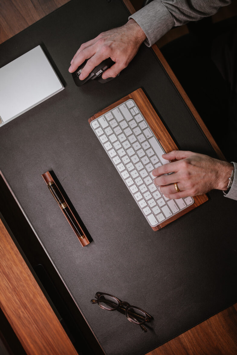 Desk Setup Ideas For A Minimalist Home Office | He Spoke Style