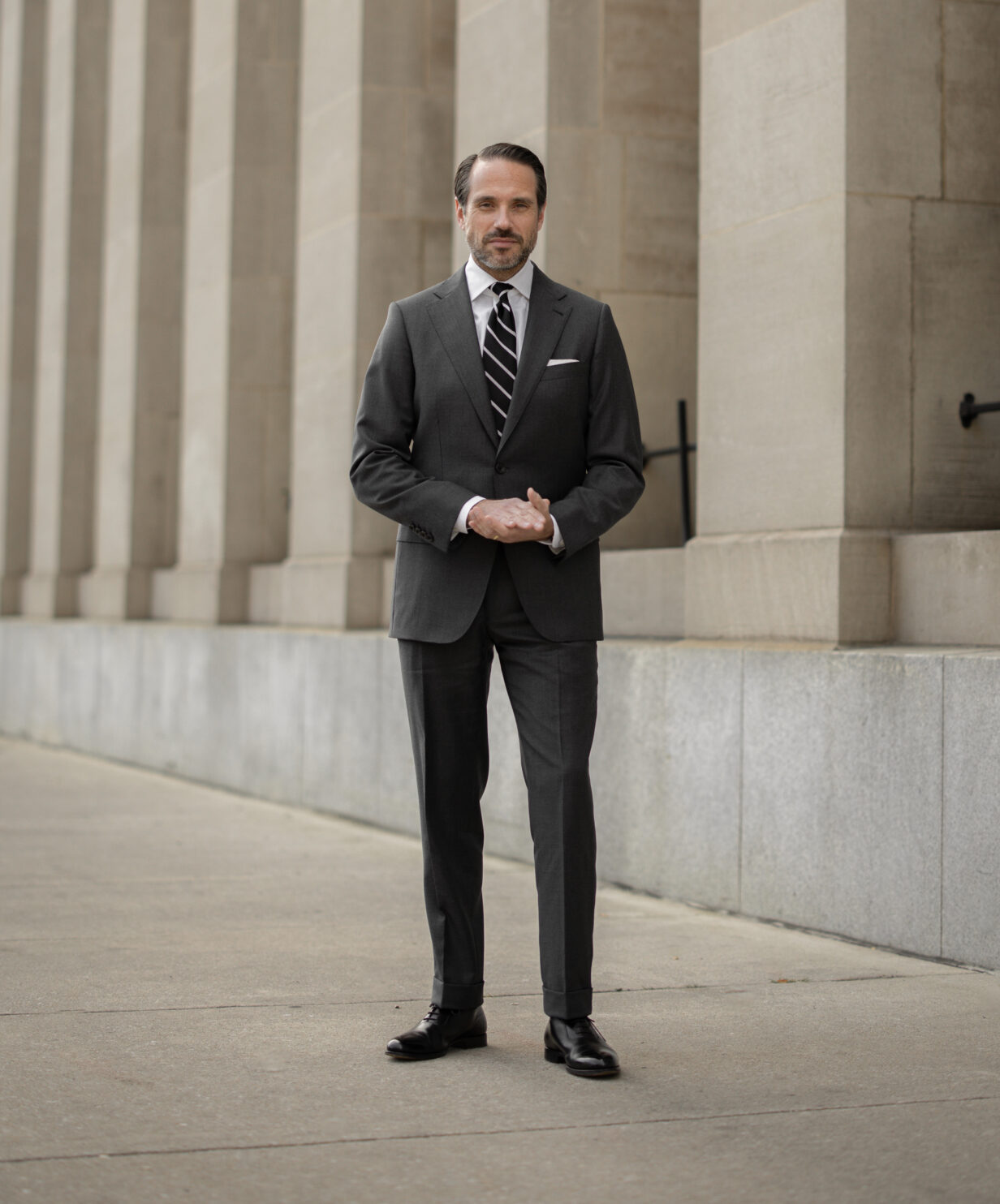 Gray Suit: The Unassuming Power Suit | He Spoke Style