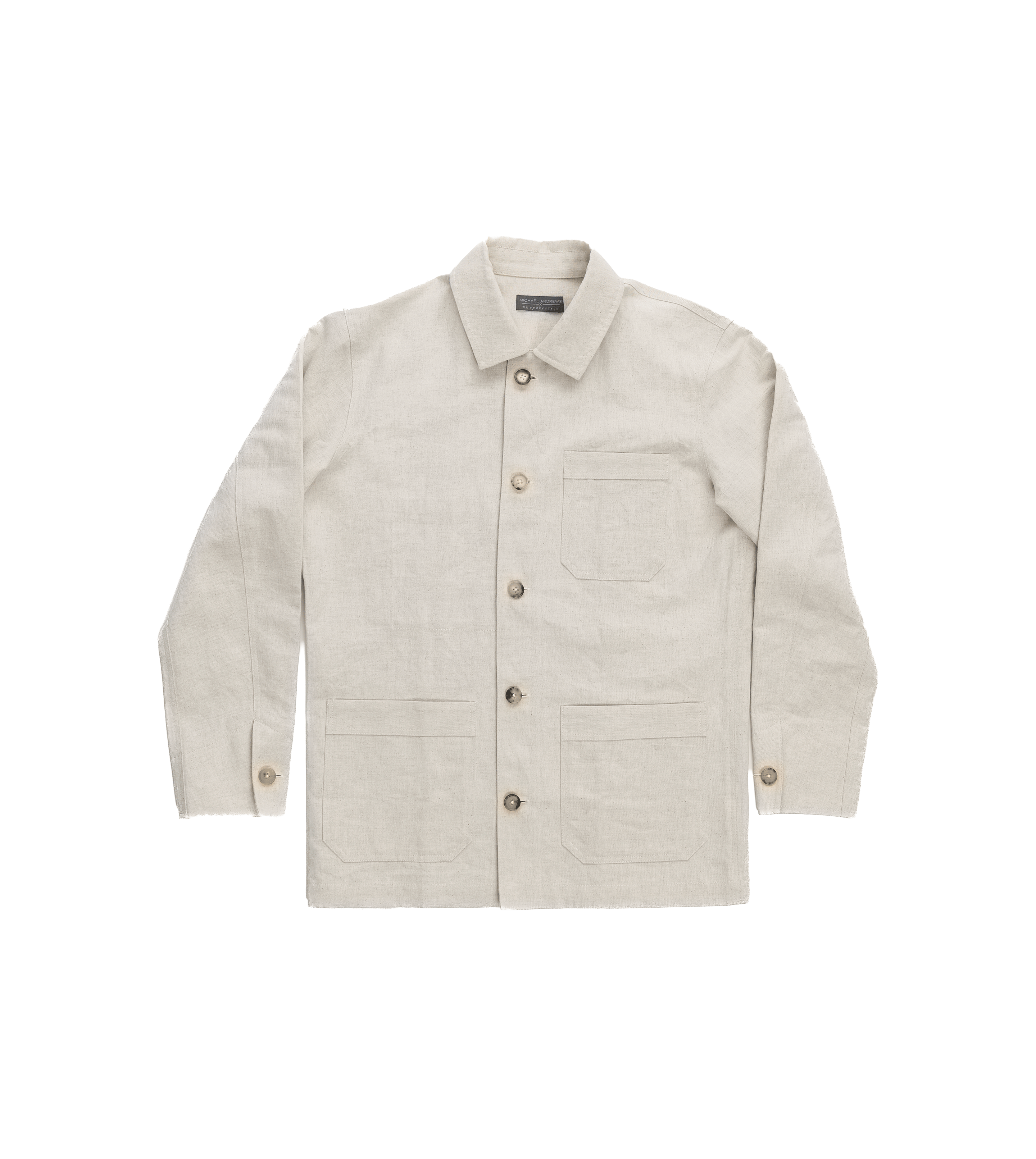 Natural Cotton/Linen Canvas Chore Coat Travel | He Spoke Style